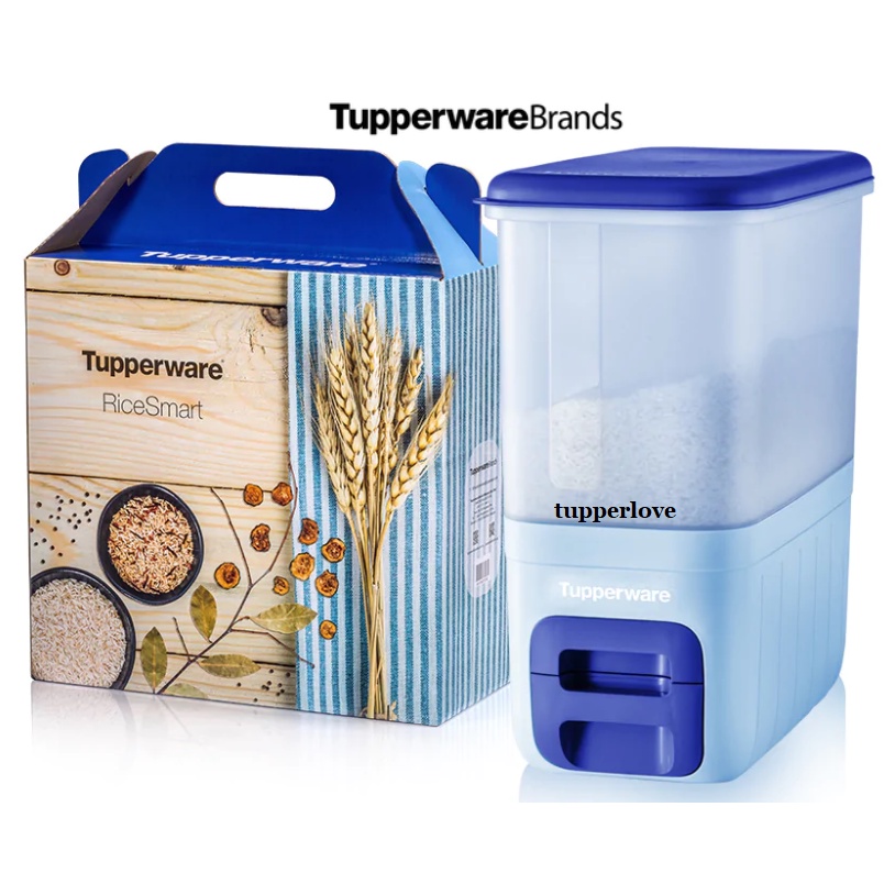 READY STOCK Tupperware RiceSmart Limited Edition Color Royale Blue 10kg ...