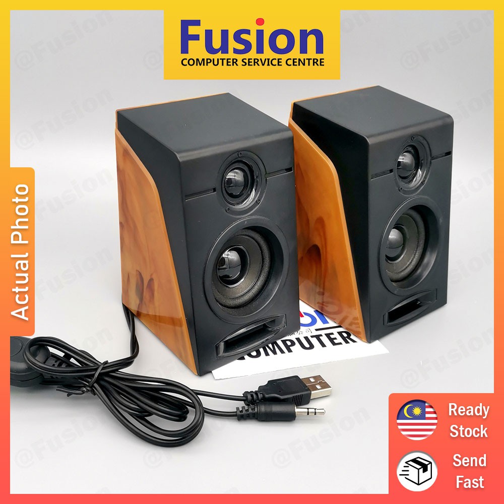 Speaker For Laptop Desktop PC Computer Portable 2.0 Multimedia stereo ...