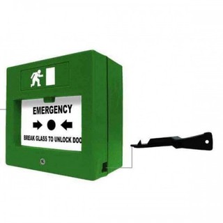 Emergency Break Glass (Green) | Shopee Malaysia