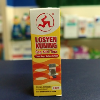 LOSYEN KUNING CAP KAKI TIGA CECAIR ANTISEPTIK 30ML/ 60ML | Shopee Malaysia