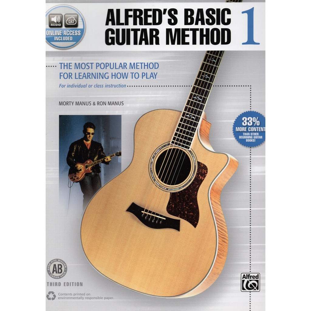 Alfred's Basic Guitar Method 1 (Third Edition) | Shopee Malaysia