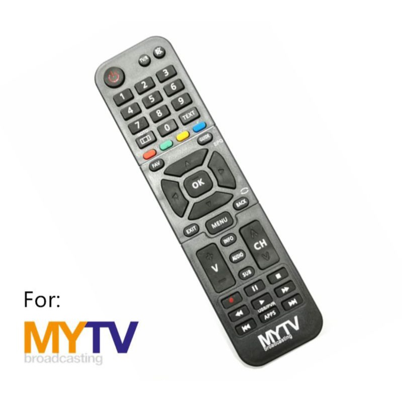 Remote DVB T2 UNIVERSAL untuk Siaran MYTV | Shopee Malaysia