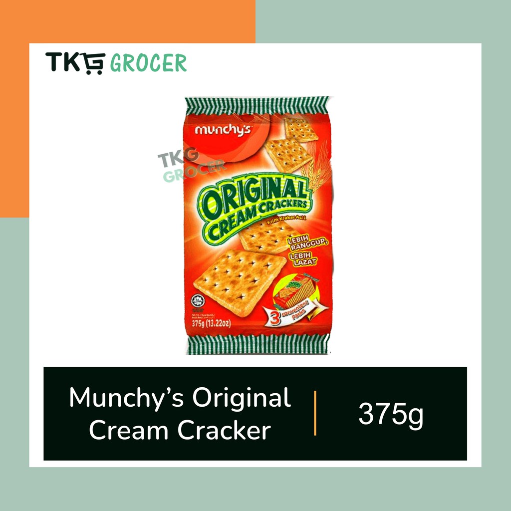 Munchy’s Original Cream Cracker 375g | Shopee Malaysia