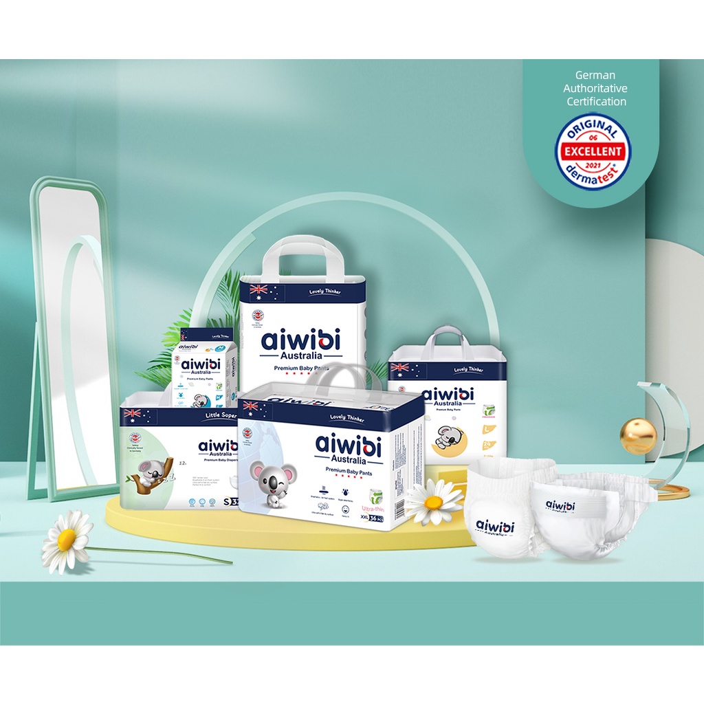 Aiwibi Premium Tape / Pants Diaper - S / M / L / XL / XXL (Single Pack ...