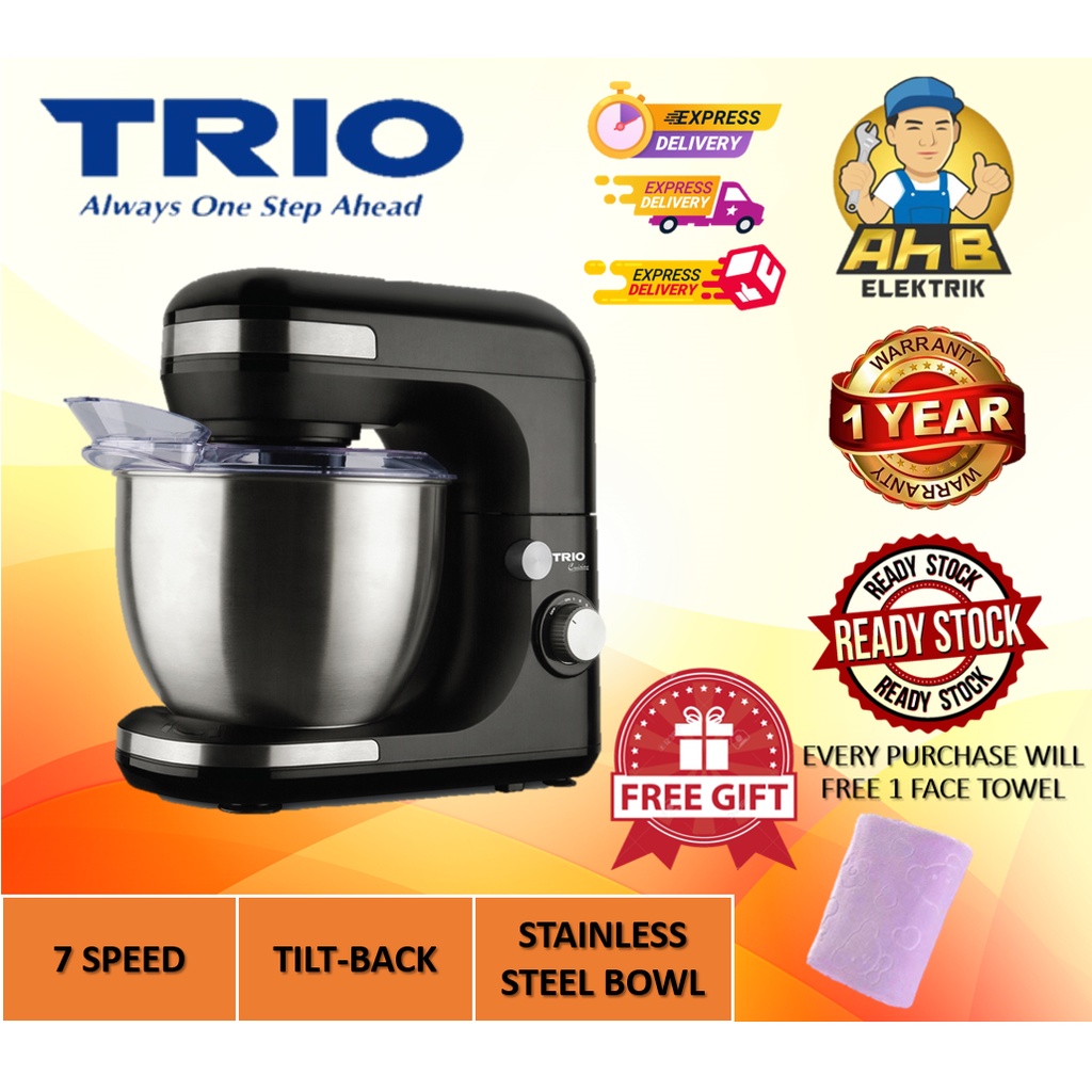 Trio TPM-601 New Large Power Stand Mixer (5.0L) | Shopee Malaysia