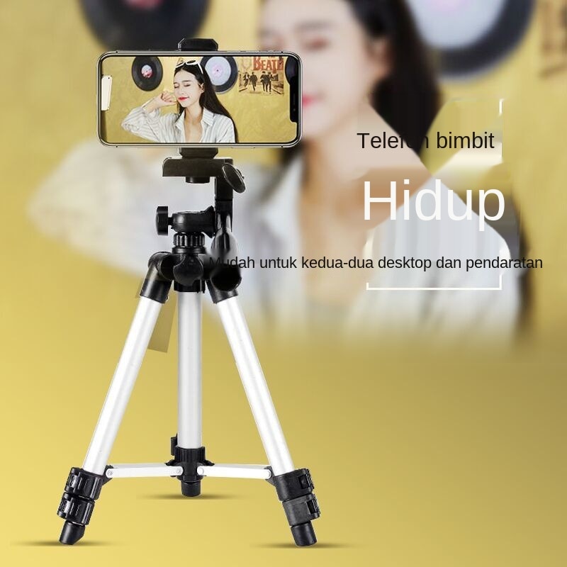 Anchor Telefon Bimbit Pendakap Hidup Tripod Cepat Tangan Goncang Bunyi ...