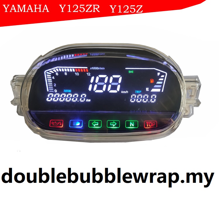Yamaha Y125zr Y125z 125z 125zr Digital Meter Assy Speedometer ...