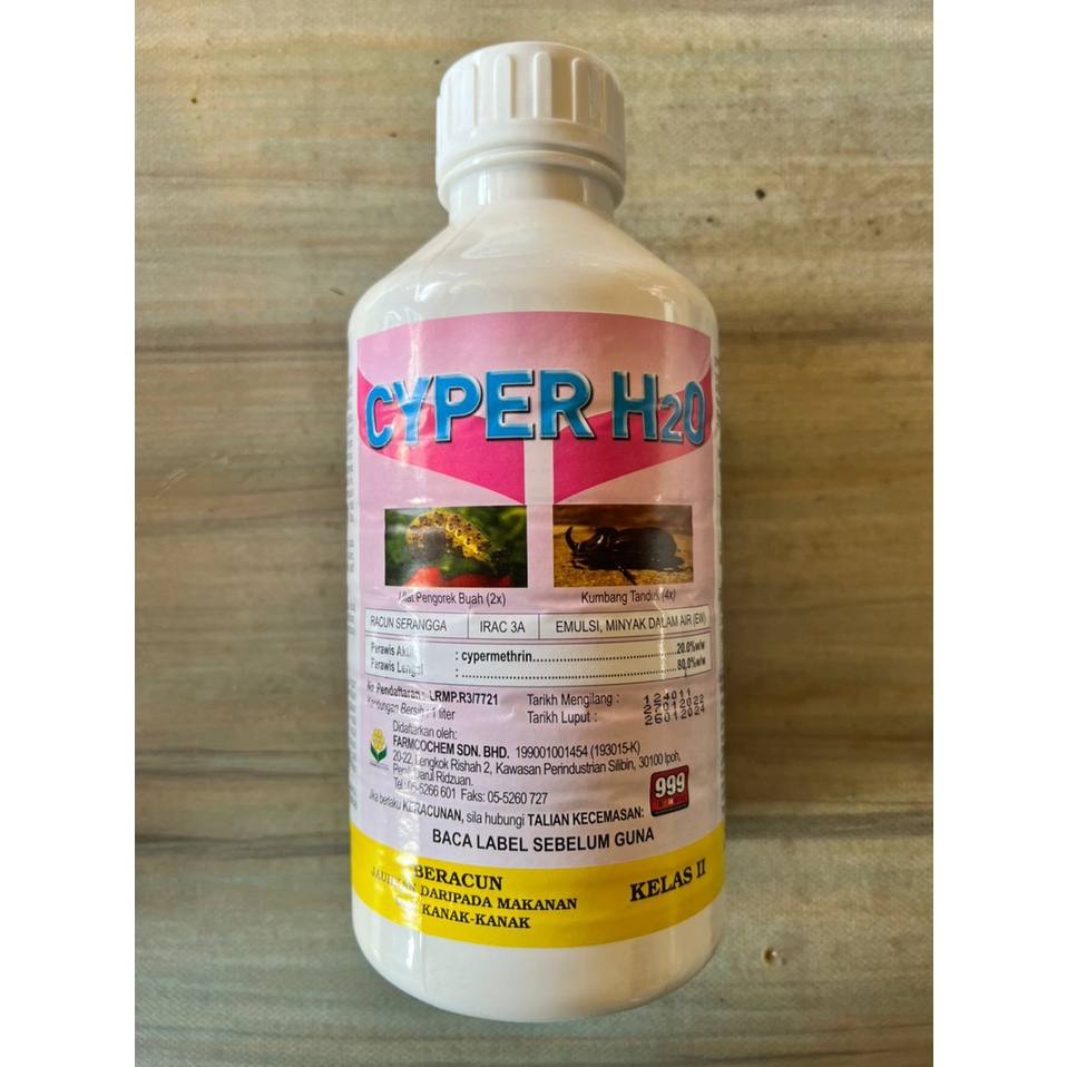 ## READY STOCK ## CYPER H2O 1 LITER BRAND FARMCOCHEM | Shopee Malaysia