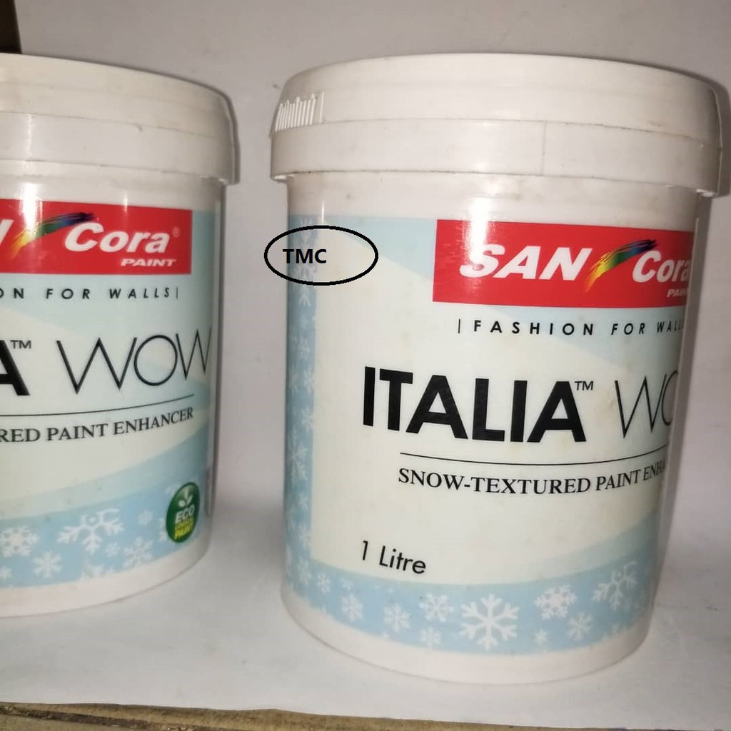 TEXTURE PAINT - SANCORA ITALIA WOW PAINT | Shopee Malaysia