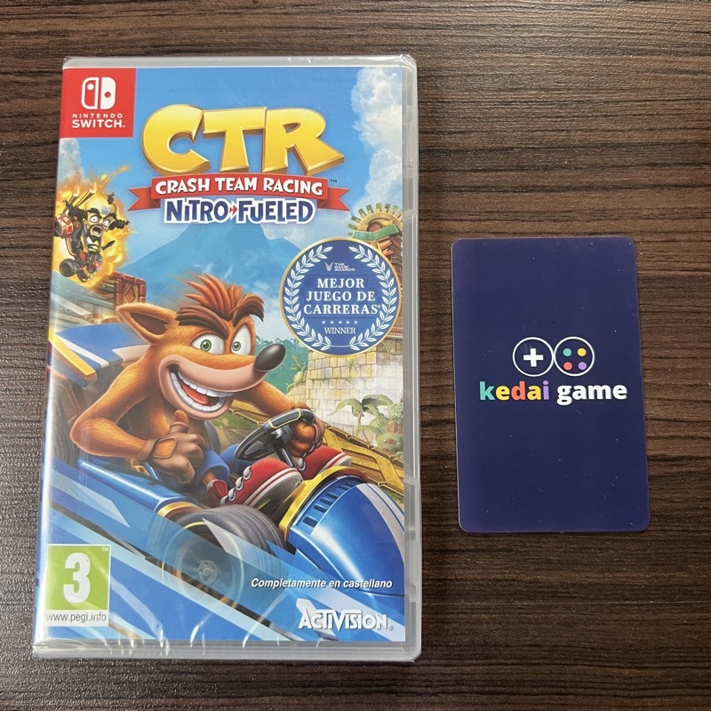 Crash Team Racing Nitro Fueled - Nintendo Switch CTR (NEW) | Shopee ...
