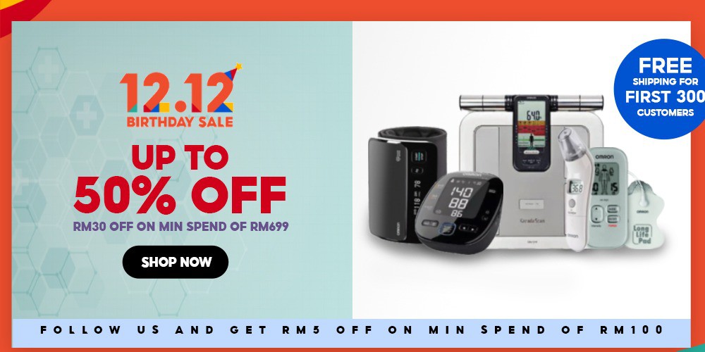 Omron Official E-store, Online Shop | Shopee Malaysia