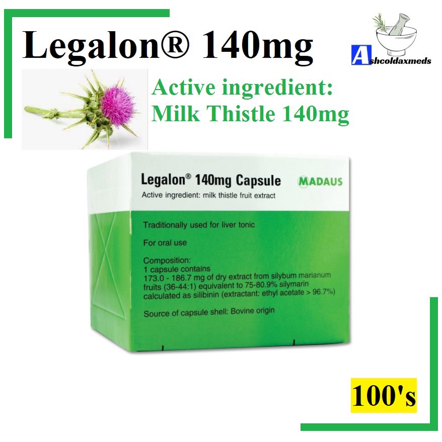 Legalon 140mg Capsules 100S/30S | Shopee Malaysia