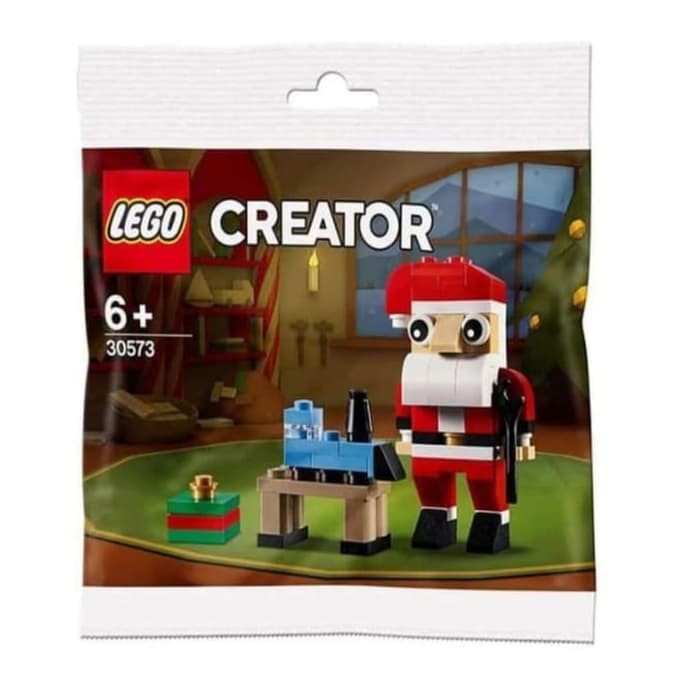 LEGO 30573 Creator - Santa Claus Polybag (NEW) | Shopee Malaysia