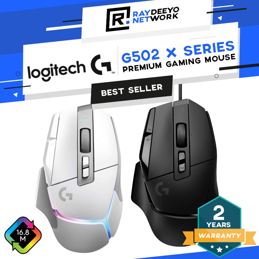 Logitech G502 X PLUS / G502 X Wireless / Wired Gaming Mouse [Lightspeed ...