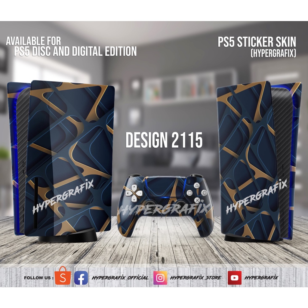 PS5 PLAYSTATION 5 STICKER SKIN DECAL 2115 | Shopee Malaysia