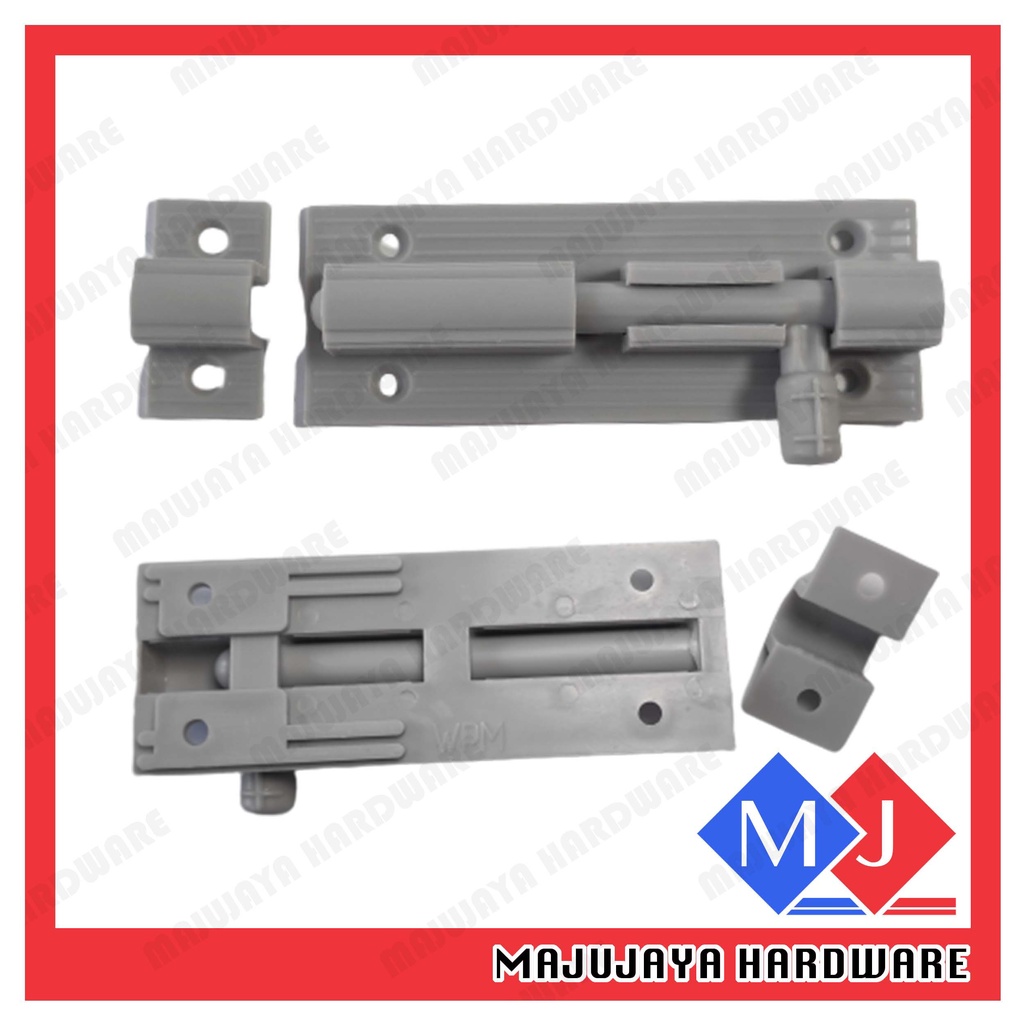 PVC Quality Plastic PVC Door Bolt Slug Latch Security Door Slide Shed ...