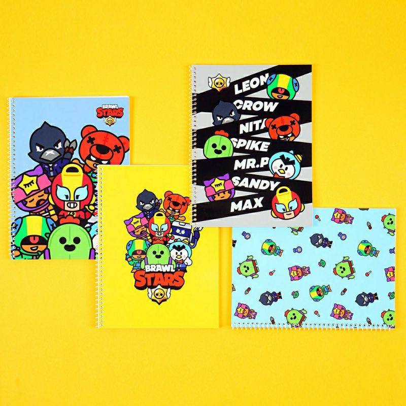 Brawl Stars x LINE FRIENDS notebook memopads | Shopee Malaysia