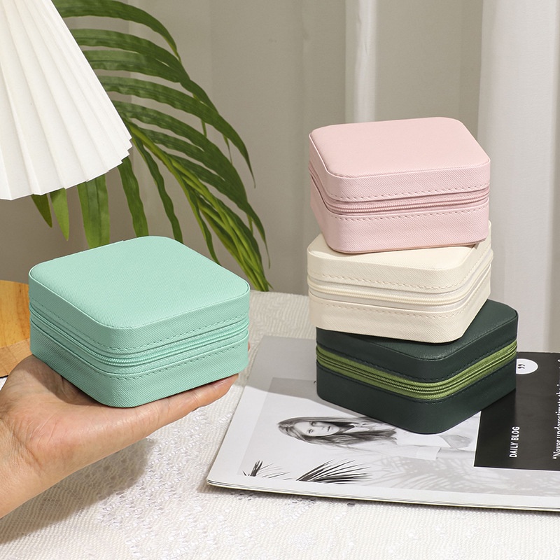 Jewellery Box Portable Organizer Jewel Necklace Earring Ring Small Gift ...