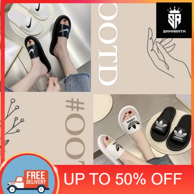 ️READY STOCK ️ Local Pos!!! Nike Sandal Slipper Men and Women | Shopee ...