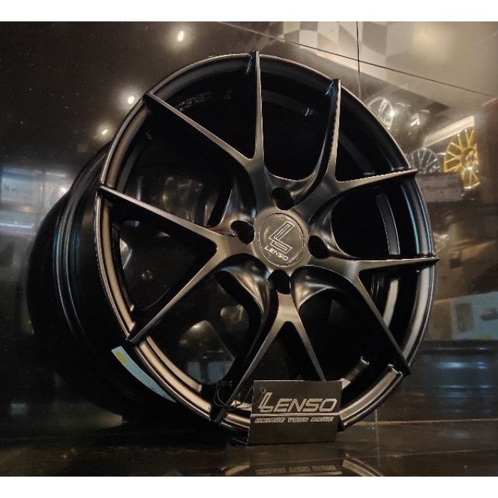NEW RIM ORIGINAL LENSO JAGER DYNA 15 16 17 4X100 4X114.3 5X112 5X114.3 ...