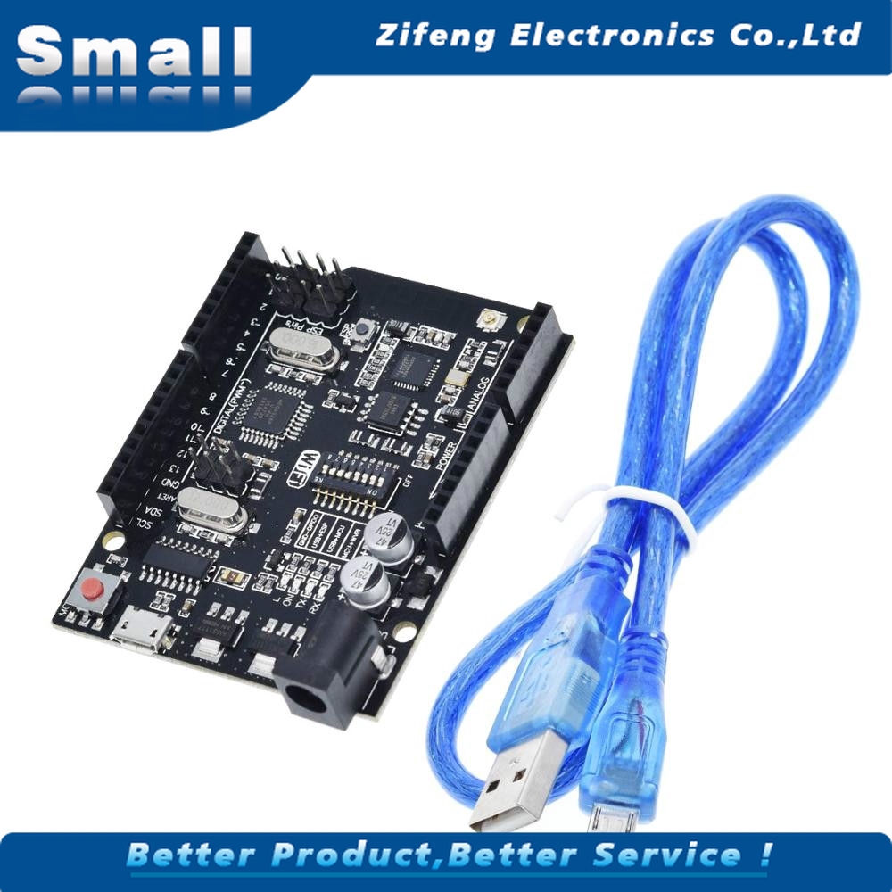 Uno R3 Wifi Atmega328pesp8266 32mb Memory Usb Ttl Ch340g For Arduino Uno Nodemcu Wemos