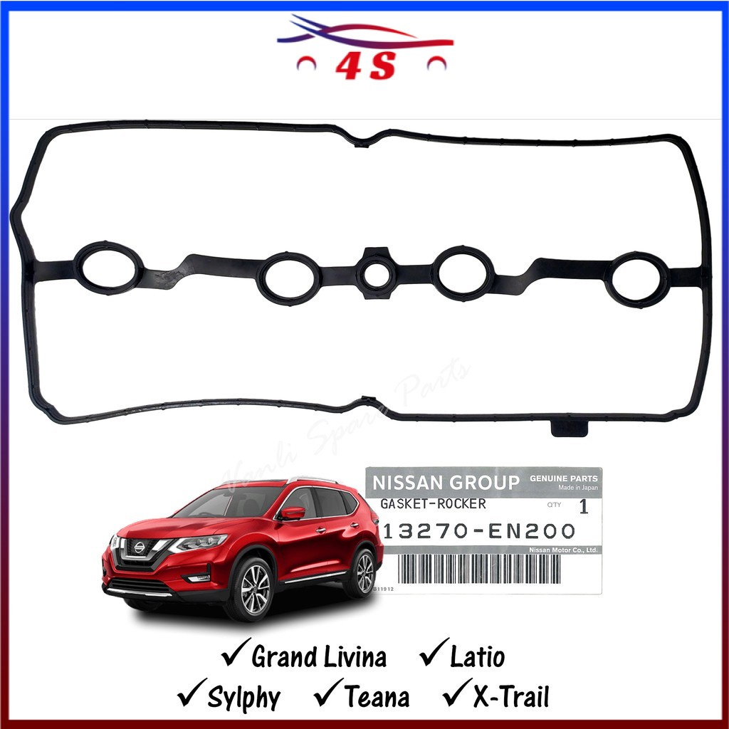 100% Original Nissan Genuine Valve Cover Gasket with Plug Seal Grand ...
