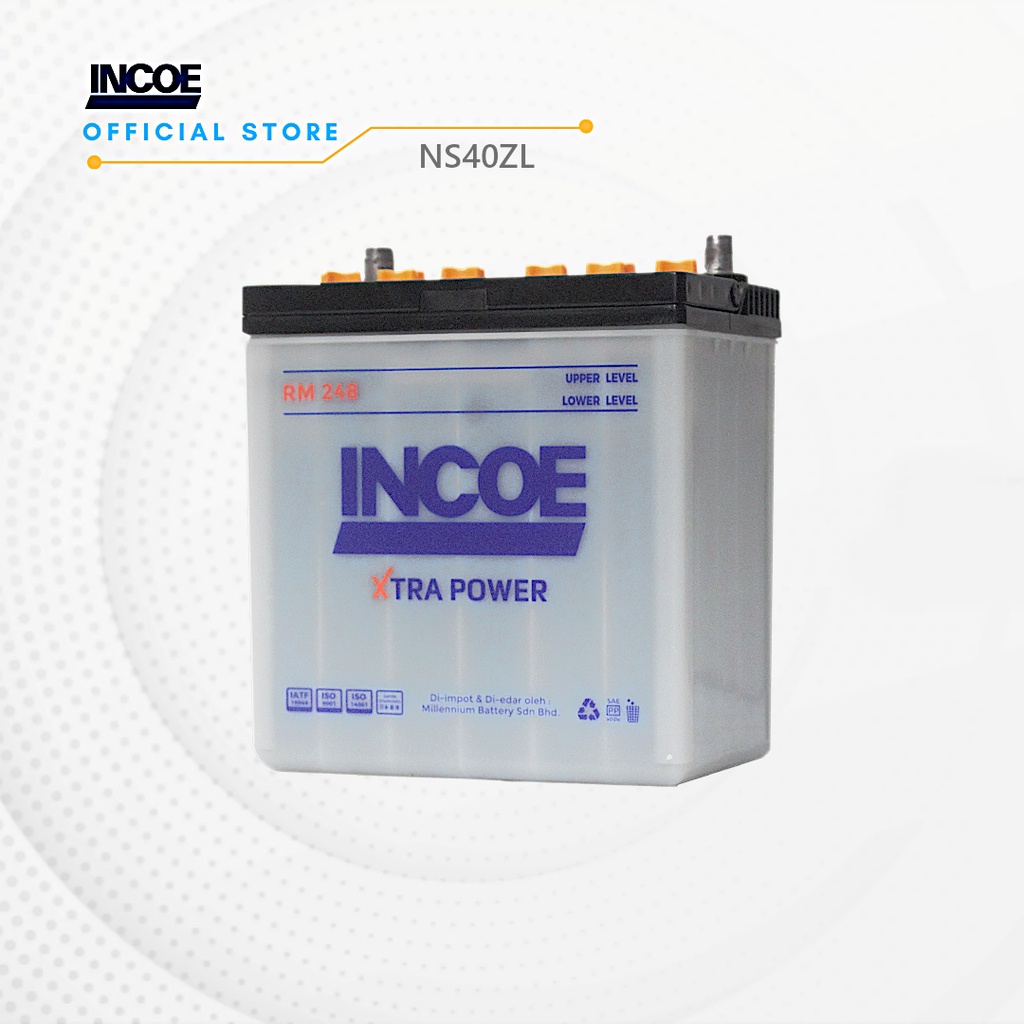 INCOE NS40ZL (36B20L) Conventional Wet Battery / Klang Valley | Shopee ...