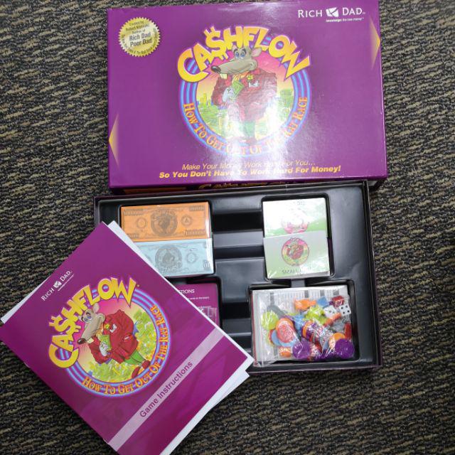 Cashflow 101 Board Games Rich Dad Poor Dad Robert Kiyosaki Cash Flow ...