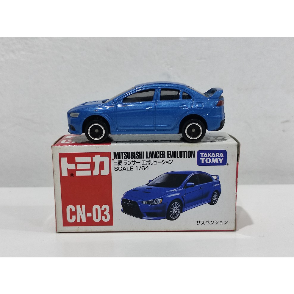 Takara Tomy Tomica CN 03 Mitsubishi Lancer Evolution (Used) | Shopee ...