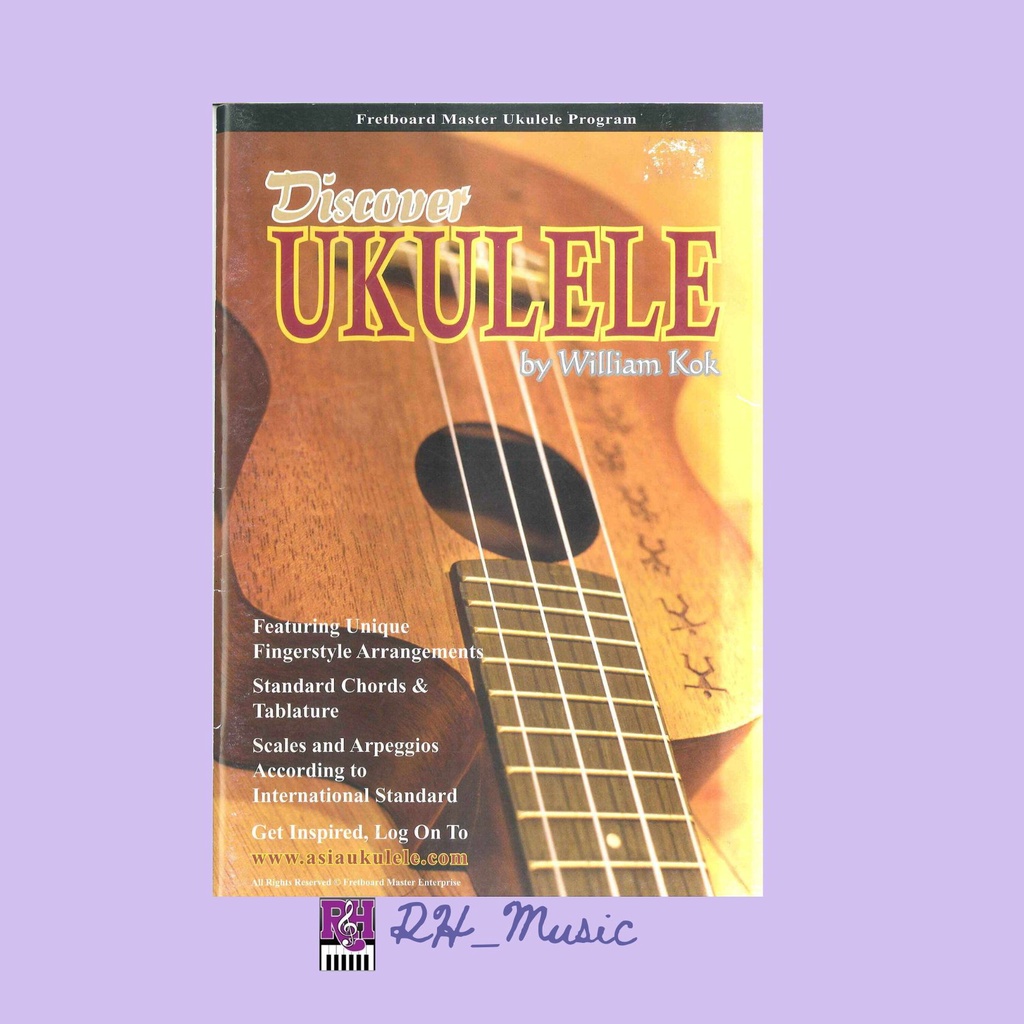 Discover Ukulele by William Kok / Ukulele Book | Shopee Malaysia
