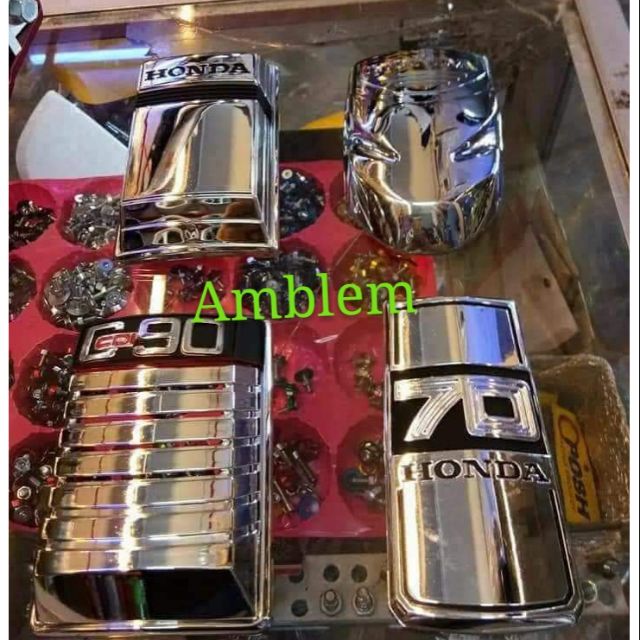 Horn emblem FAME EX5 OLD GBO ( C70 ) EX5 DREAM LOGO LAMBANG horn cover ...