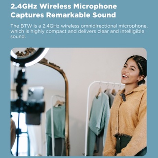 Saramonic BTW Wireless Bluetooth Clip-On Microphone ( Malaysia Ready ...