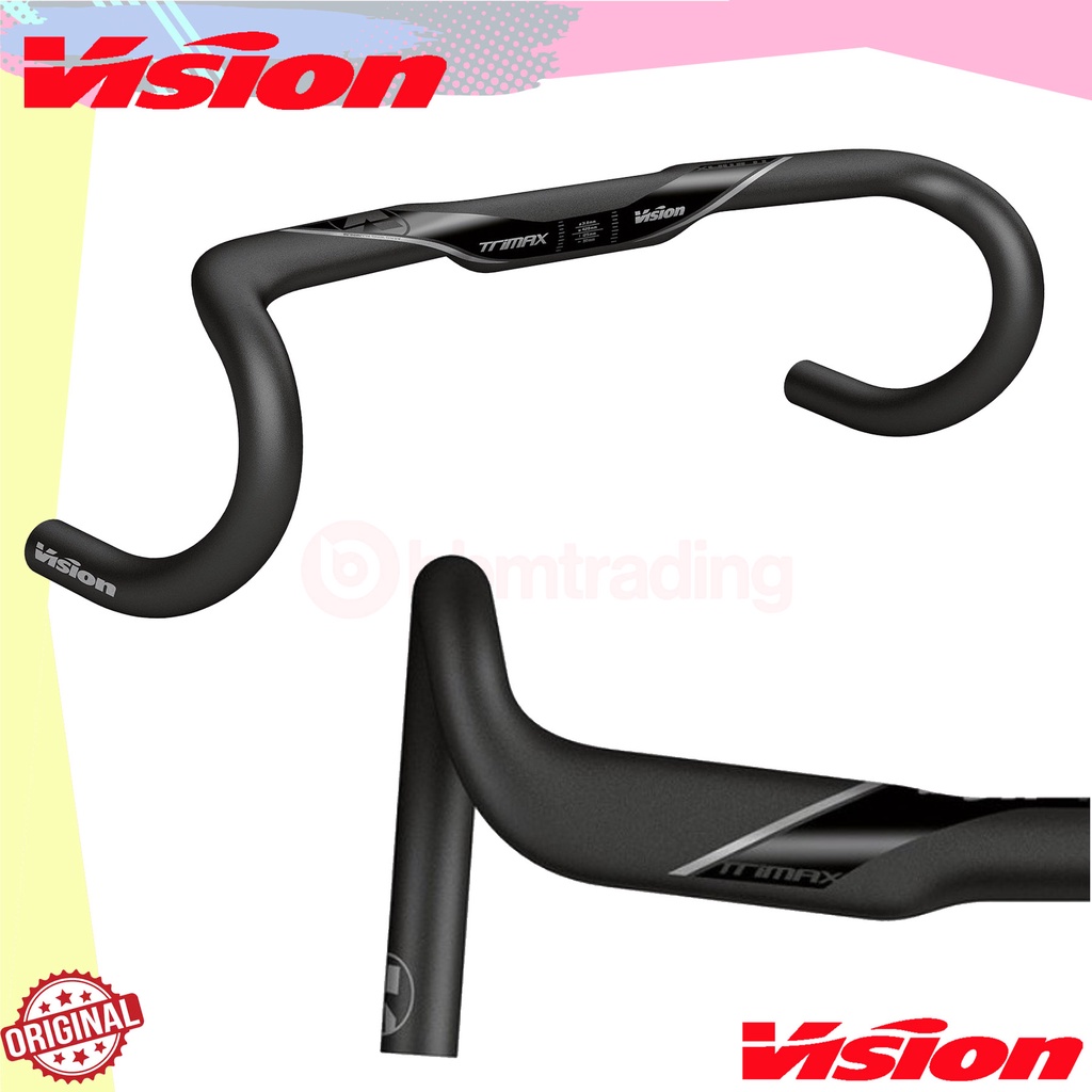 VISION TRIMAX ALLOY AERO COMPACT HANDLEBARS Di2 READY INTERNAL CABLE ...