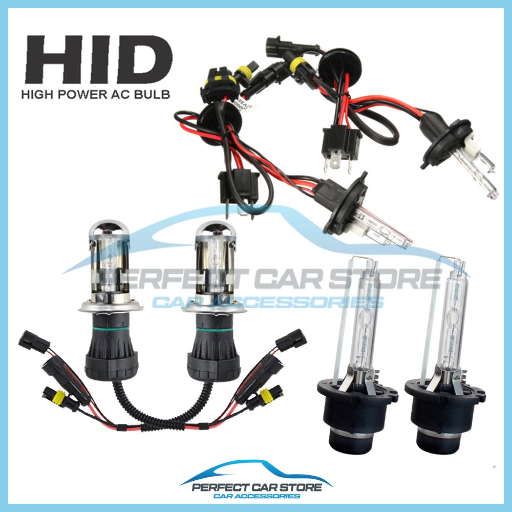 (Bulb Only) HID Xenon Bulb 35W H4 H7 H11 H8 H3 H1 9006 9005 D1S D2S D2R D3S D4S H4 Hi Low HID ...