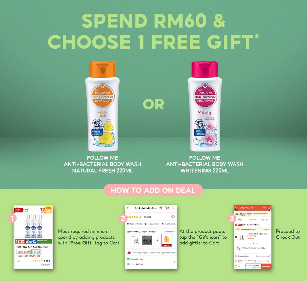 Follow Me Official Store, Online Shop | Shopee Malaysia