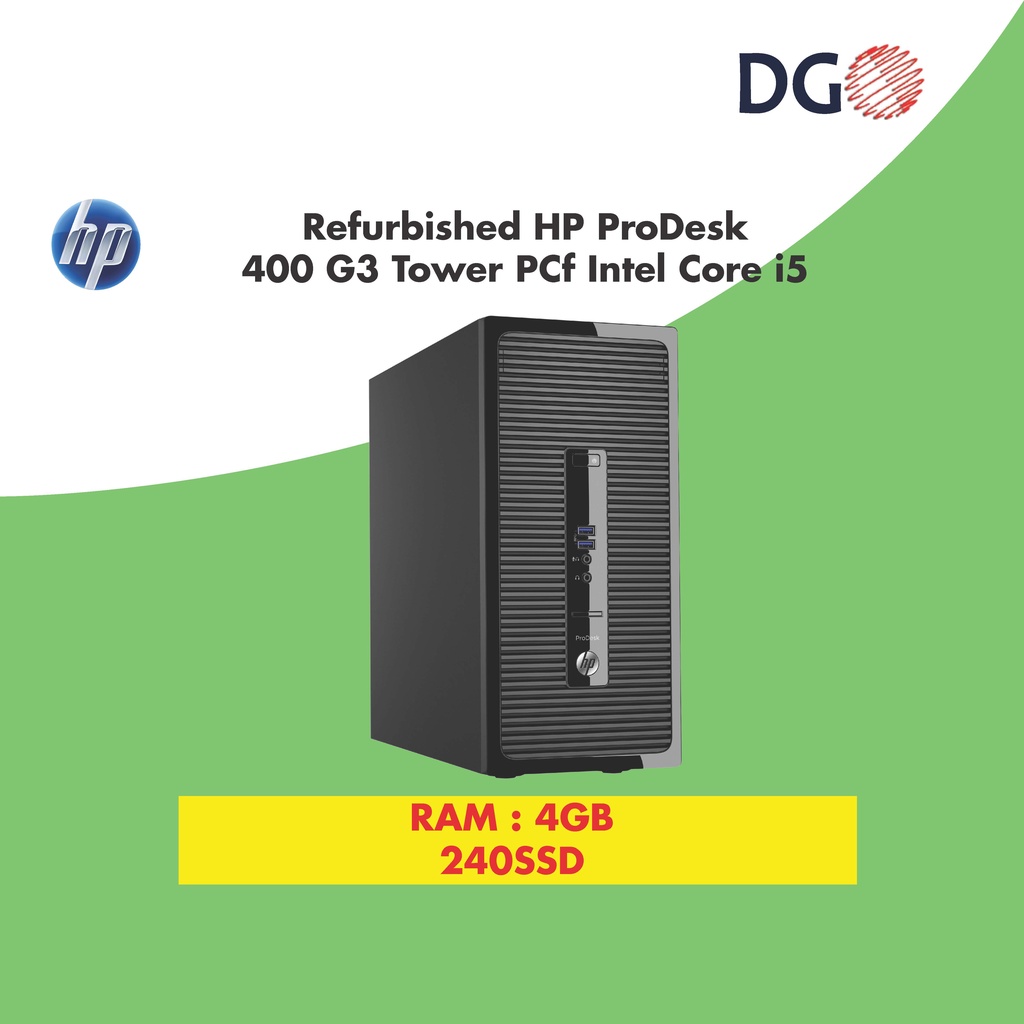 HP ProDesk 400 G3 Tower PC: Intel Core i5-6500 3.2GHz | Shopee Malaysia