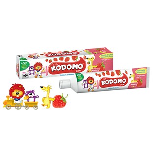 KODOMO Lion Children Toothpaste 40g - Strawberry / Orange / Grape ...
