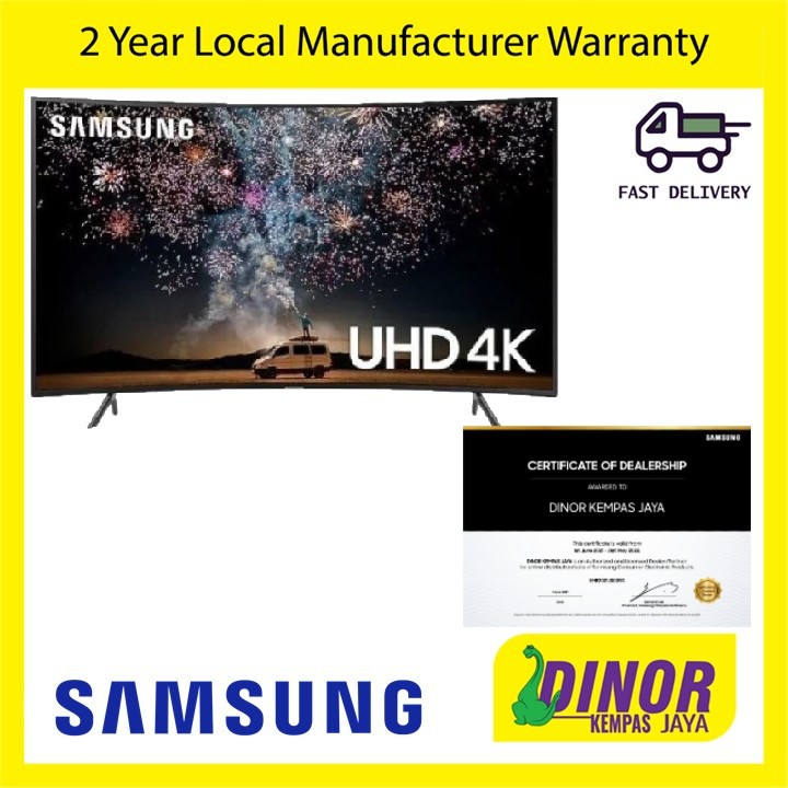 SAMSUNG 65″ CURVED SMART 4K UHD TV (UA65RU7300) | Shopee Malaysia
