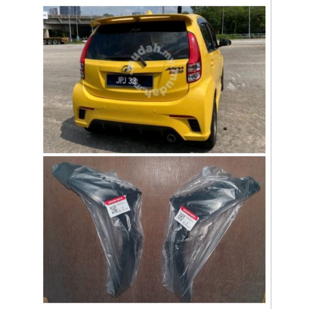 *ORIGINAL PERODUA MYVI LAGI BEST, MYVI ICON REAR/ BELAKANG BUMPER SIDE ...