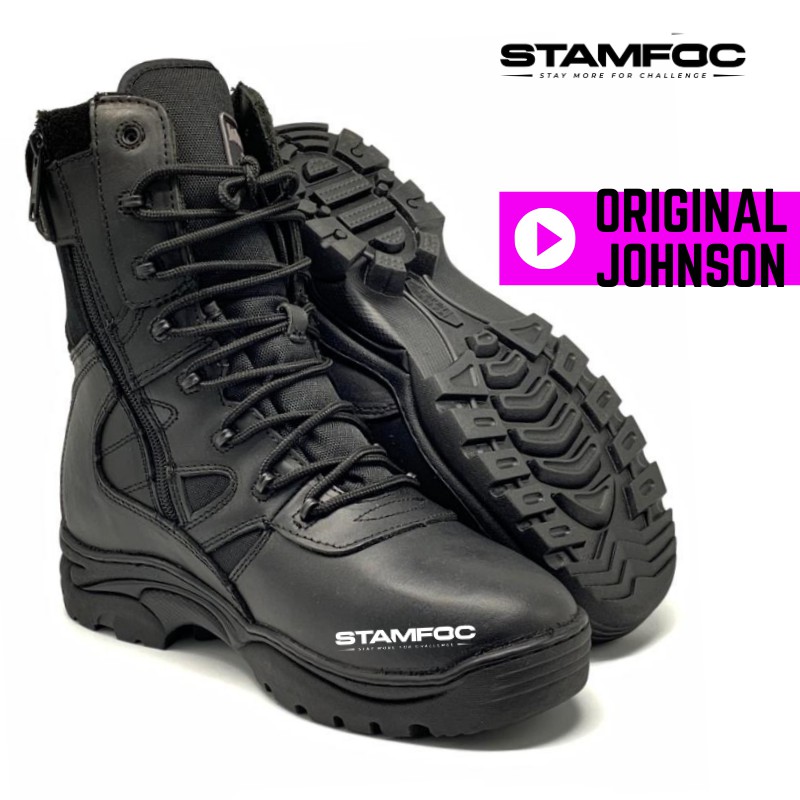 KASUT OPERASI JOHNSON ORIGINAL TACTICAL BOOT KAWAD GD POTONG TOYOO TOYO ...