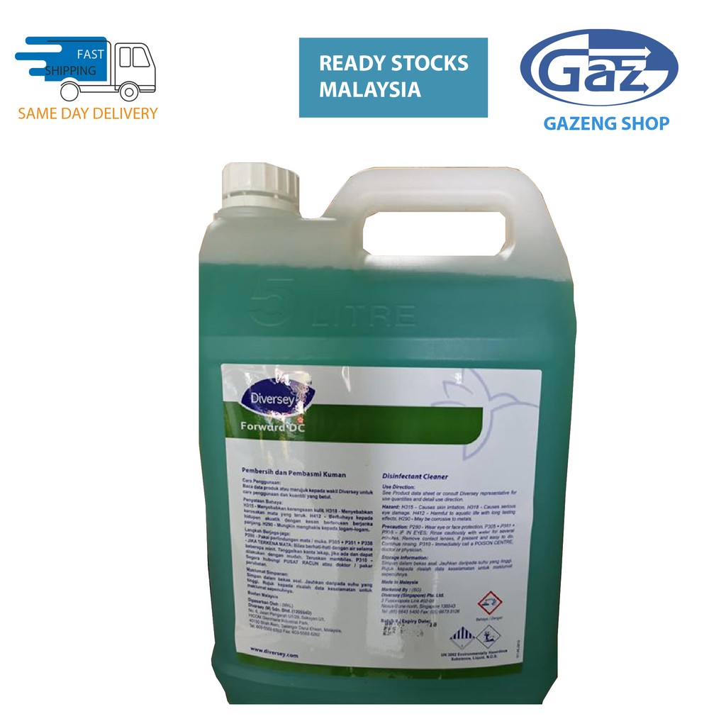 Diversey Forward DC Disinfectant Floor Cleaner (Cleaning solutions for ...