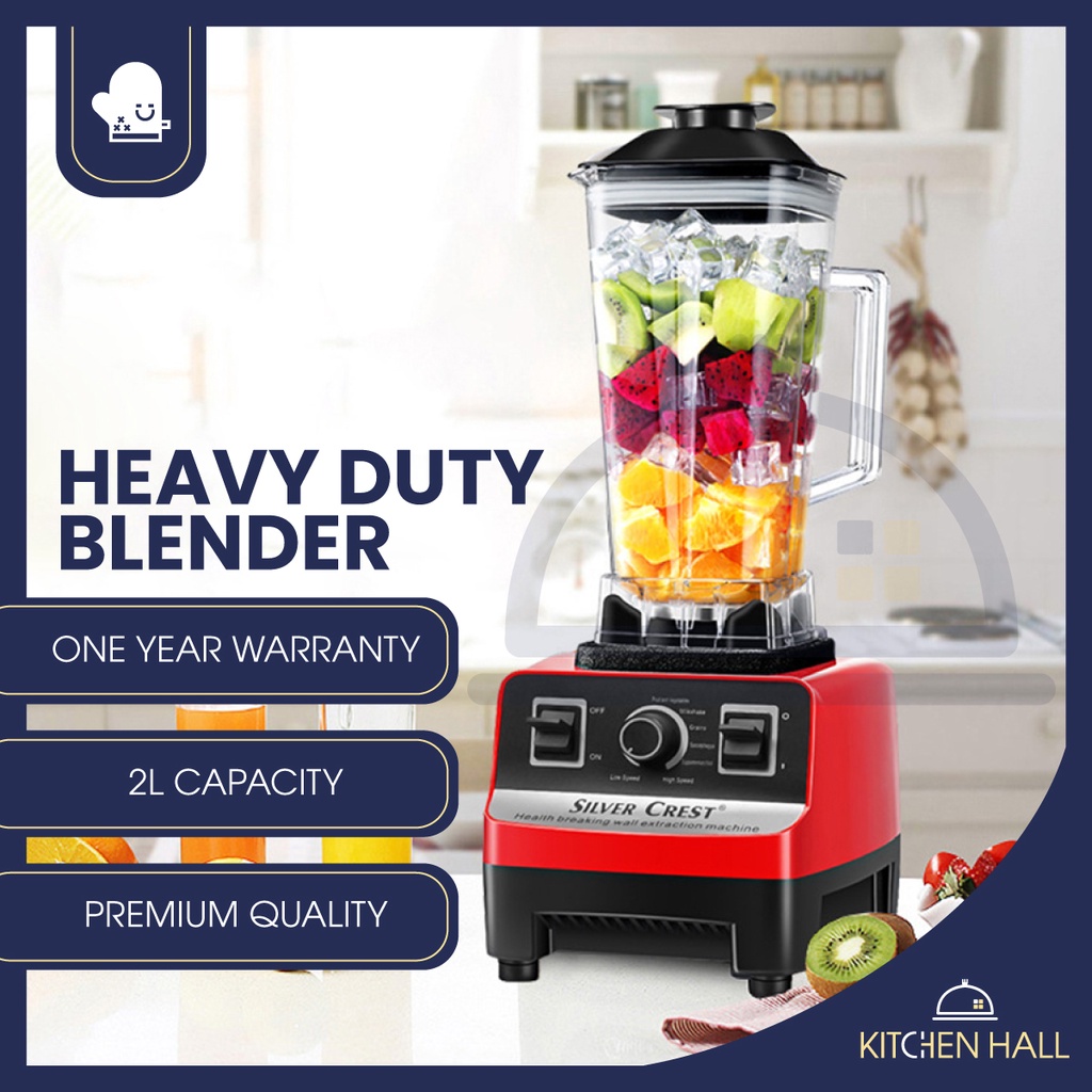 KH_ Multifunction Blender Heavy Duty 2L Pengisar Berat Mixer Juice ...