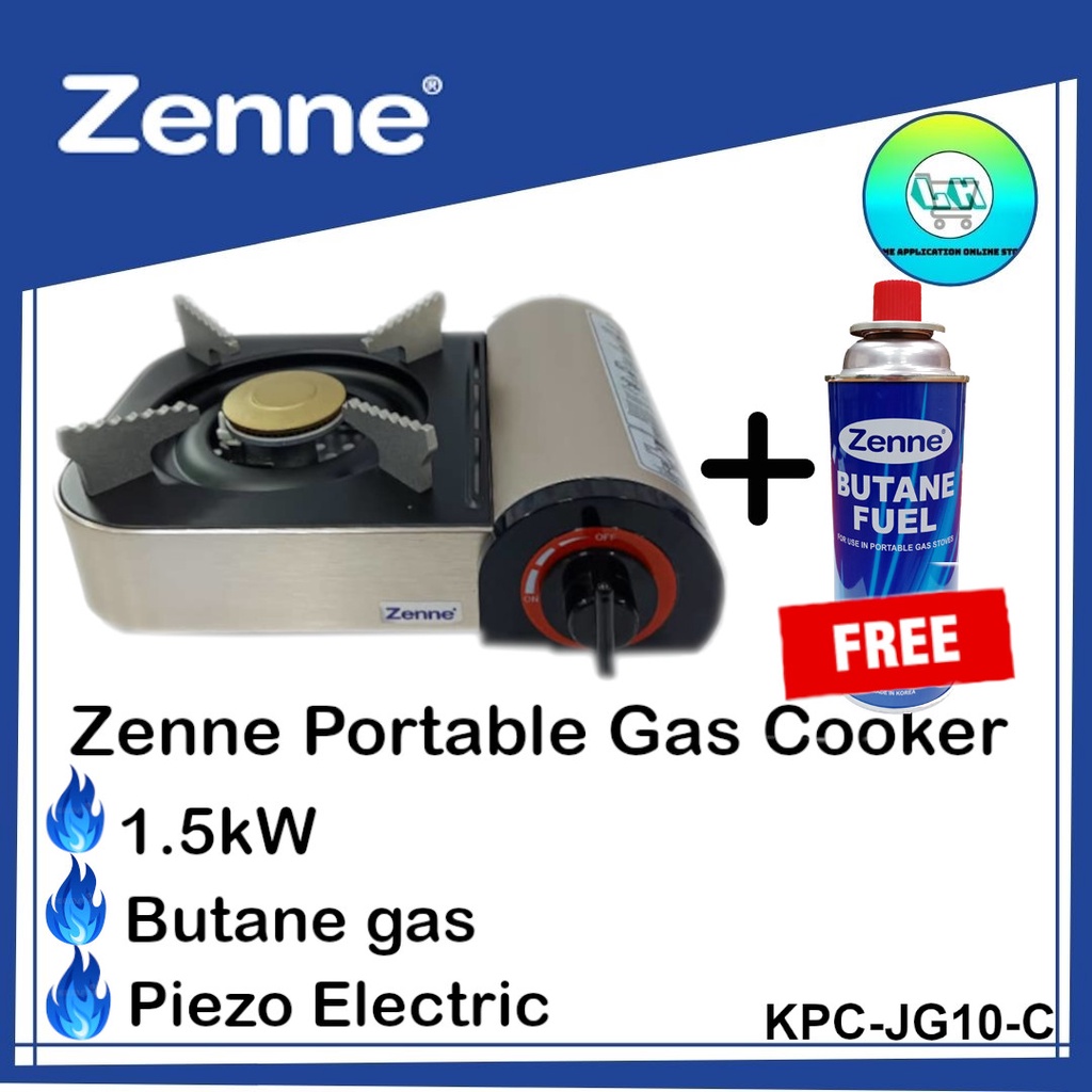 Zenne Protable Gas Cooker (KPC-JG10-C) | Shopee Malaysia