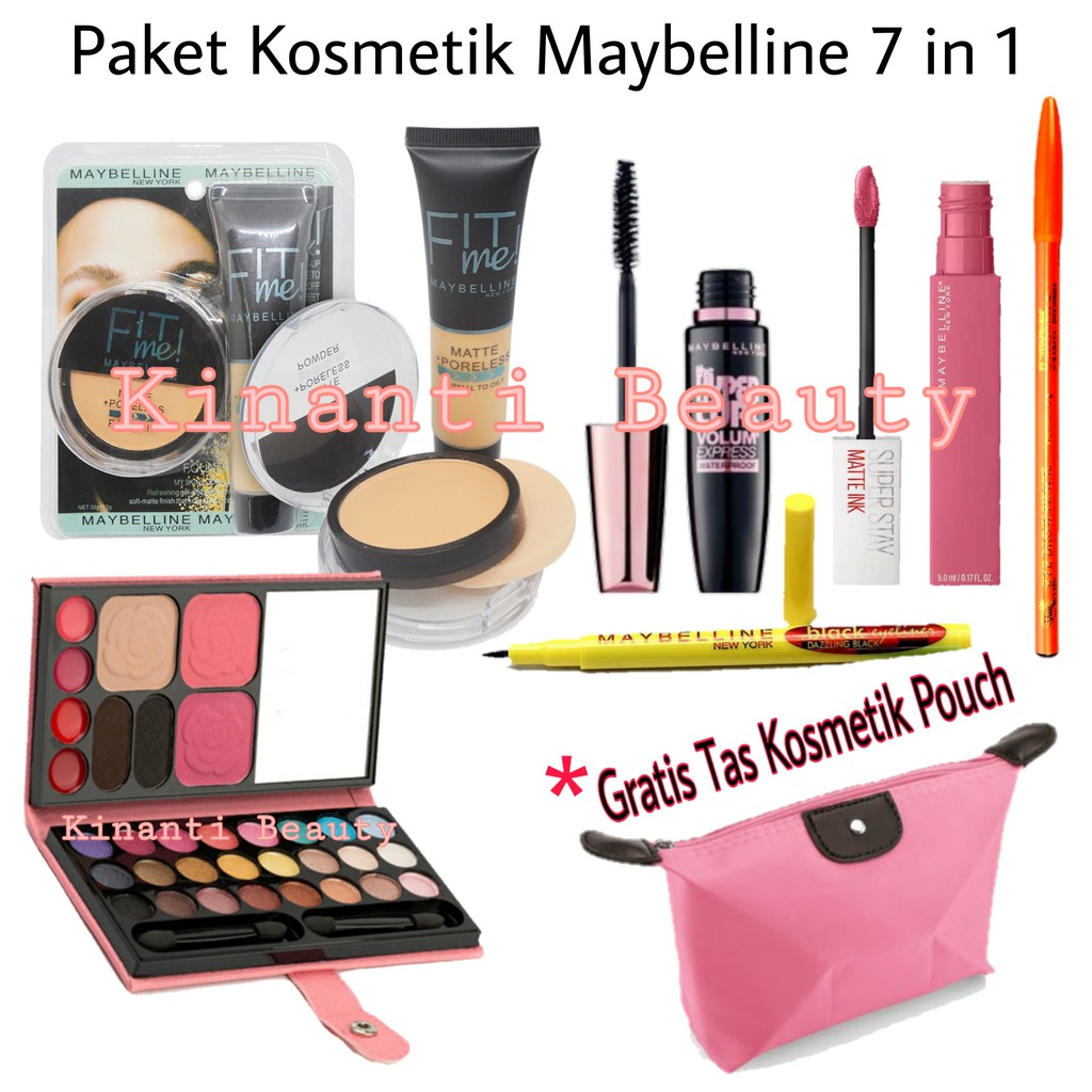 Satu Set Makeup Maybelline | Makeupview.co