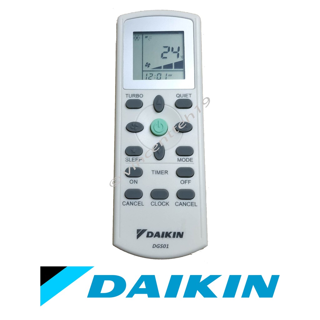 Daikin Air Conditioner Remote Control | Shopee Malaysia