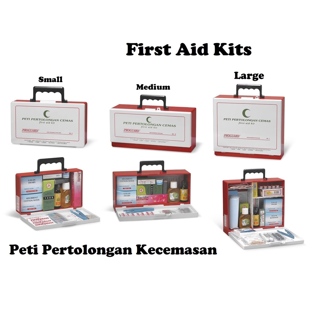 First Aid Kits Peti Pertolongan Kecemasan | Shopee Malaysia