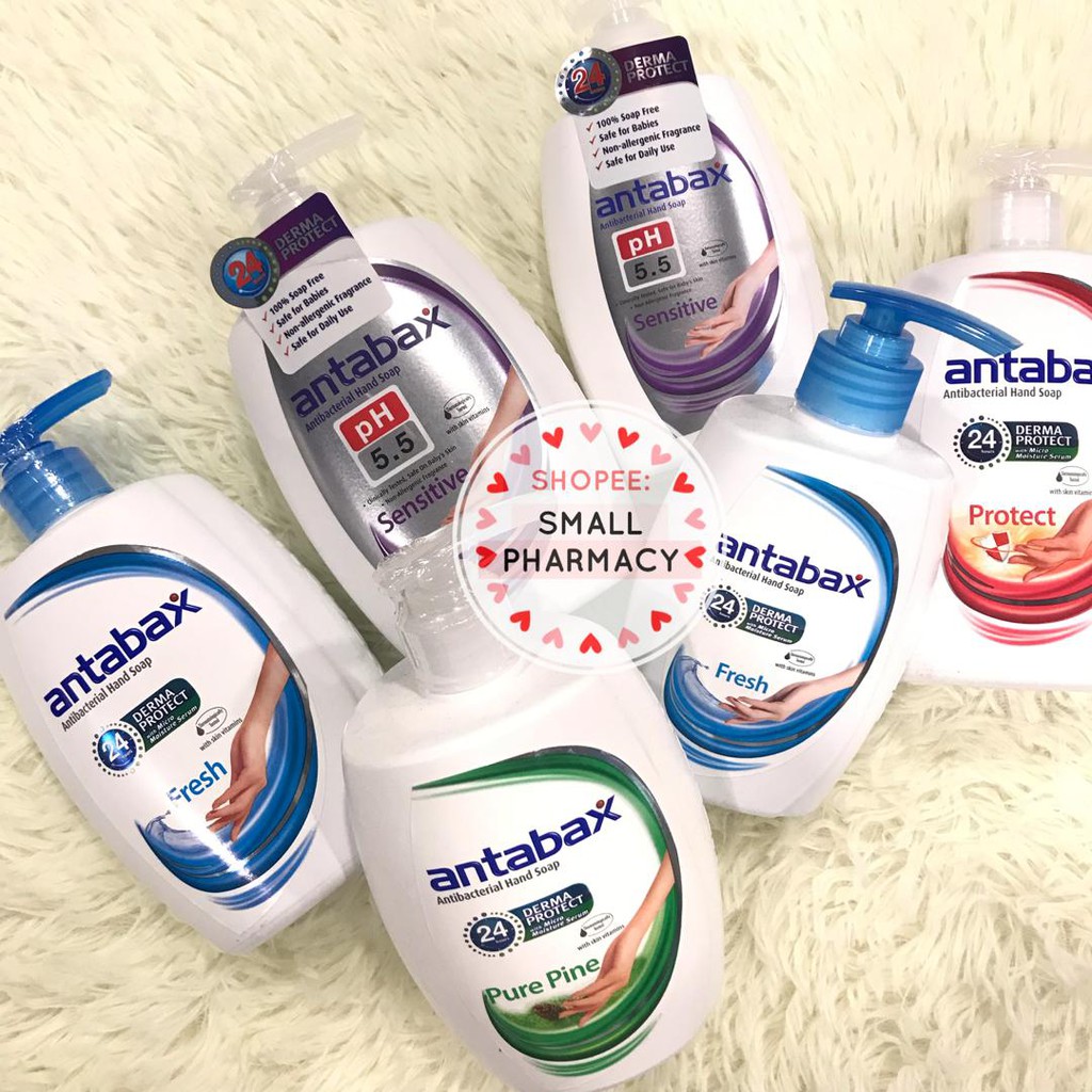 Antabax Antibacterial hand soap / hand wash ( fresh / sensitive / pure ...