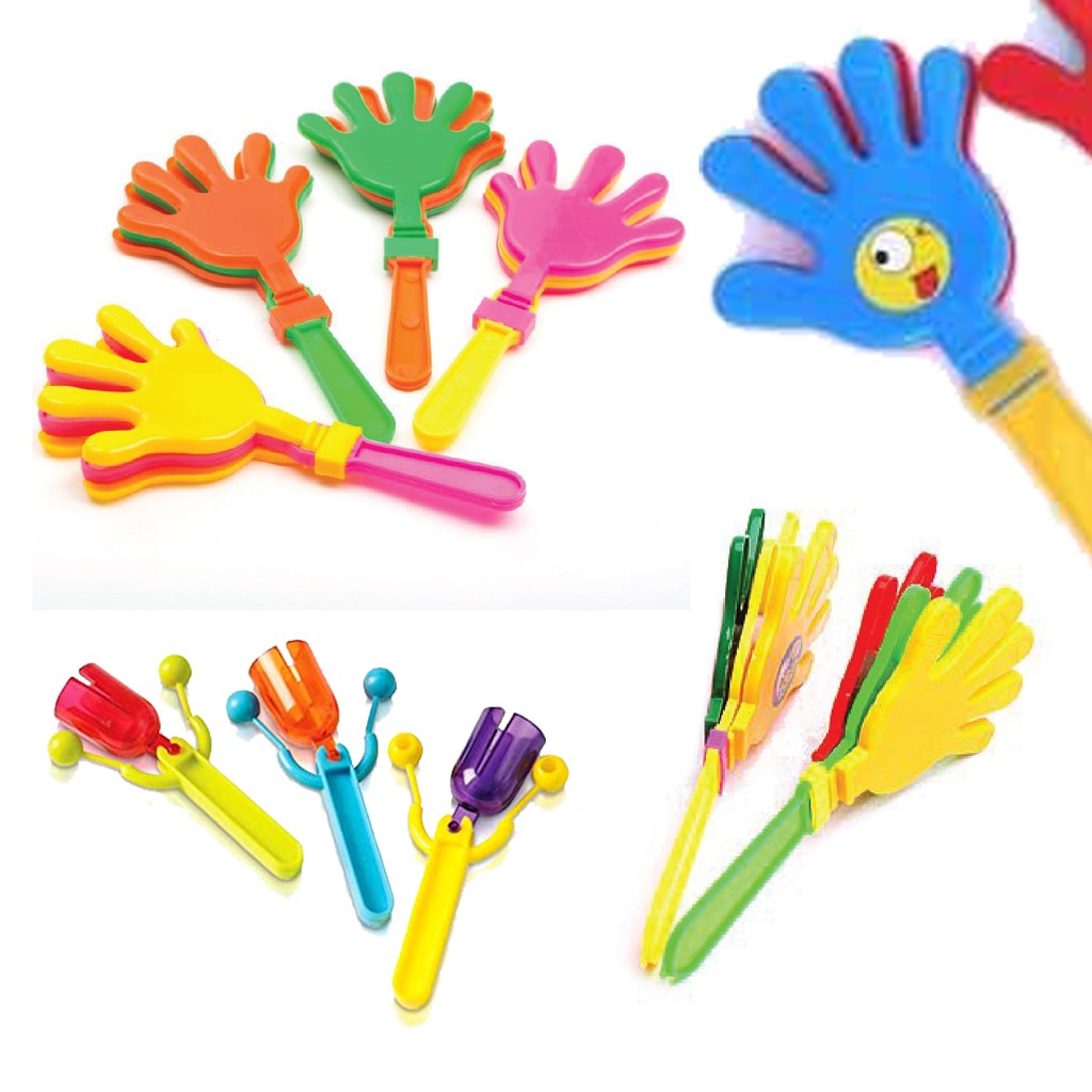 Party Hand Clapper / Party Neon Clacker / LED Finger Party Item ...