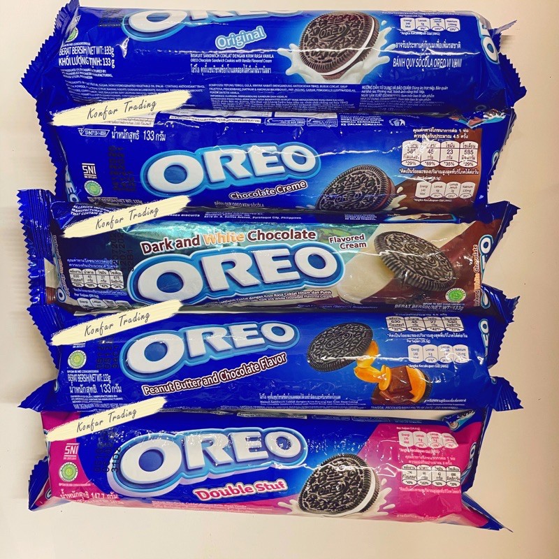 OREO / ORIGINAL / CHOCOLATE / DARK WHITE CHOCOLATE / DOUBLE STUF ...