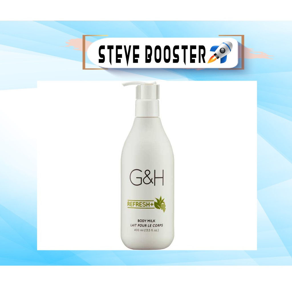 G&H REFRESH+ Body Milk (400ml) | Shopee Malaysia